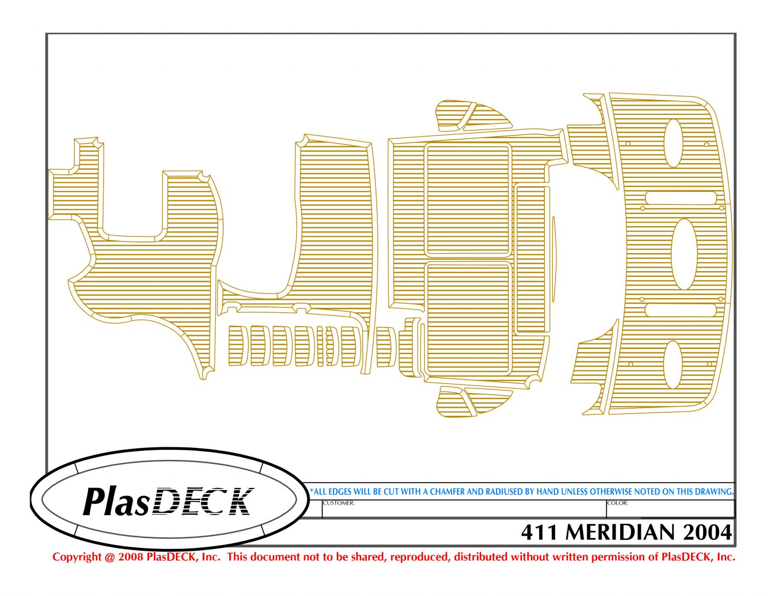 411 Meridian 2004 - PlasDeck