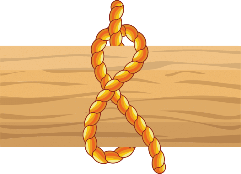 How to tie a Half Hitch - PlasDeck